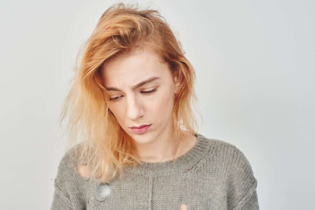 What is anhedonia?